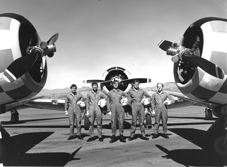 The Red Checkers Aerobatic Display team of the Royal New Zealand Air ...